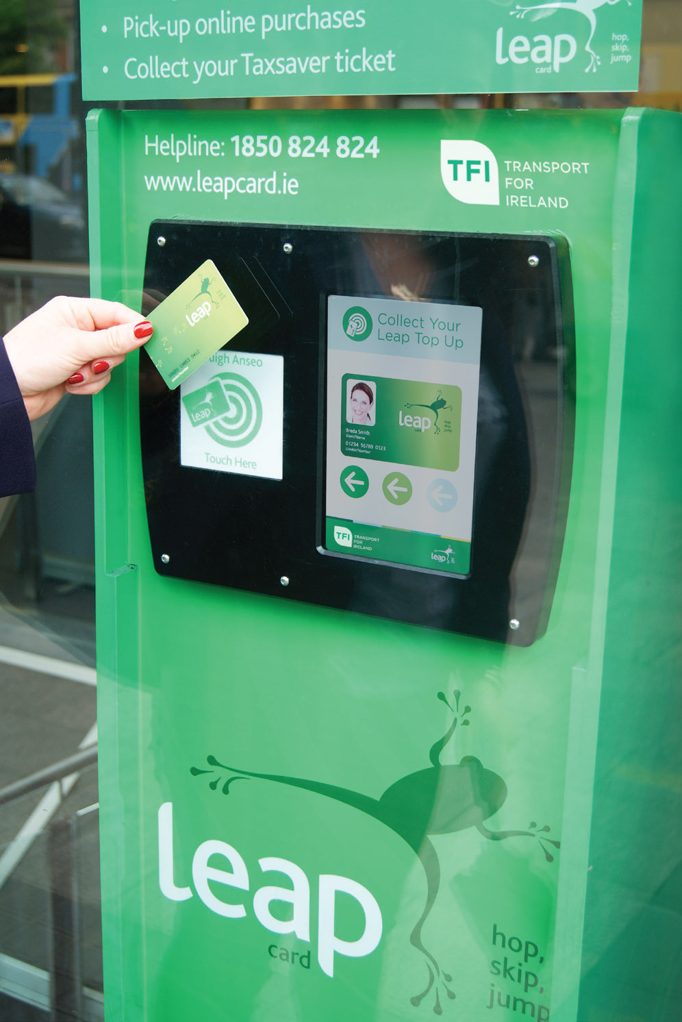 Collection Device Locations Leap Card